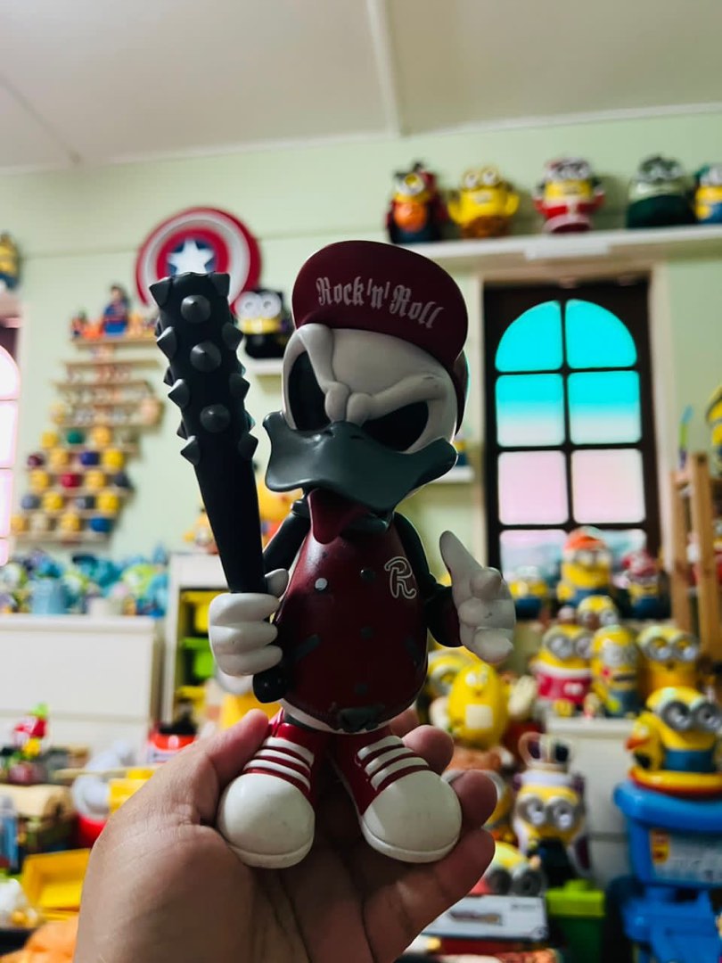 Limited donald duck rock n roll red, Hobbies & Toys, Toys & Games on ...