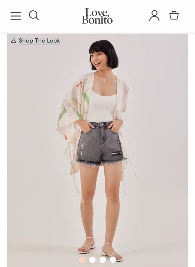 Love Bonito Rael Kimono in Azalea Romance Baby Pink, Women's Fashion ...