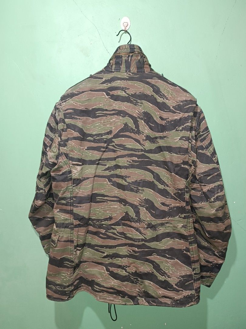 M65 TIGER STRIPE BDU JACKET, Men's Fashion, Coats, Jackets and Outerwear on Carousell