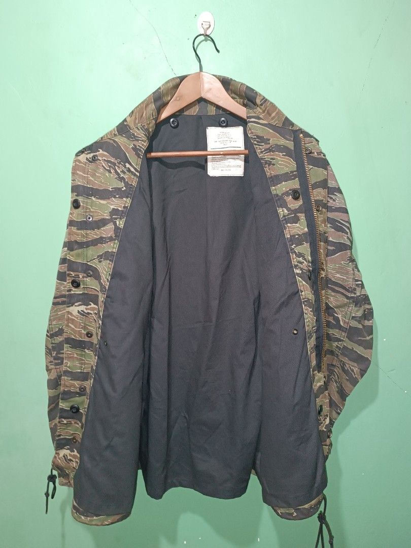 M65 TIGER STRIPE BDU JACKET, Men's Fashion, Coats, Jackets and Outerwear on Carousell