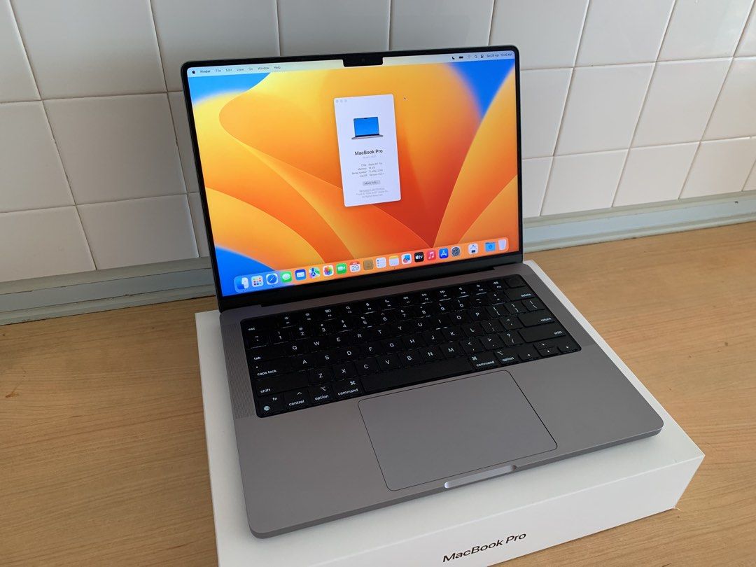 MacBook M1 Pro 14 Inch 2021 16GB 512GB Base Model, Computers & Tech, Laptops & Notebooks on ...