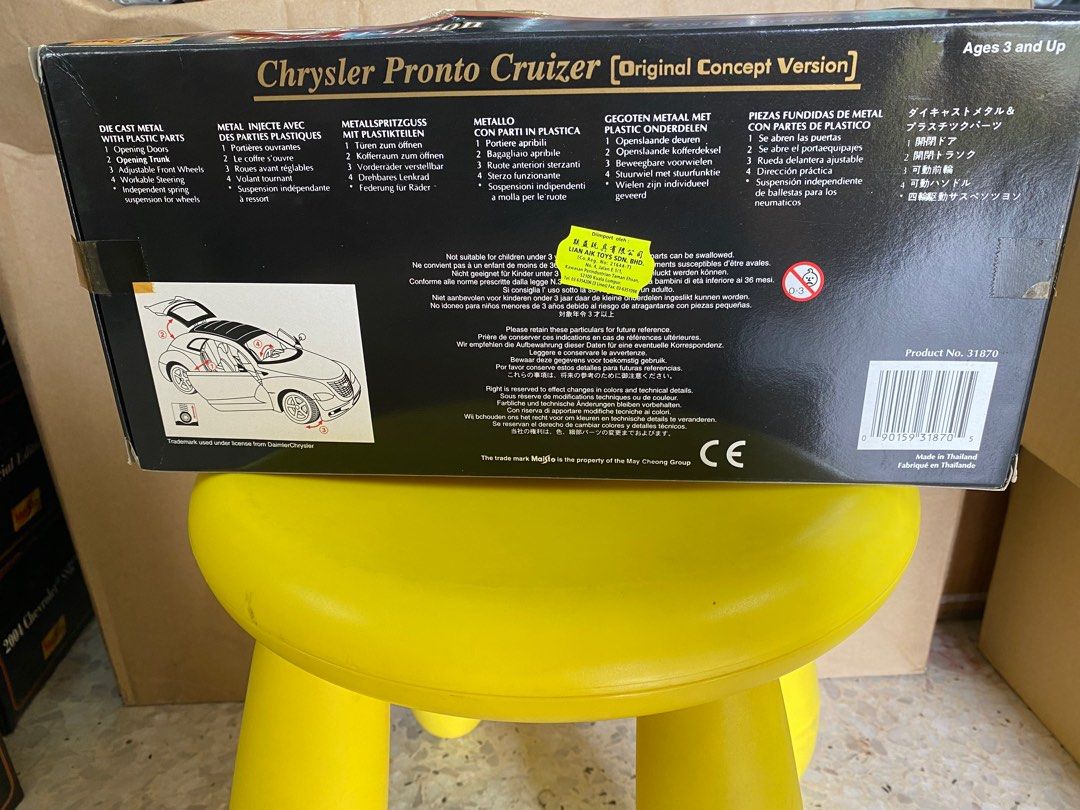 Maisto Chrysler Pronto Cruizer (Original Concept Version) - 1:18 scale ...