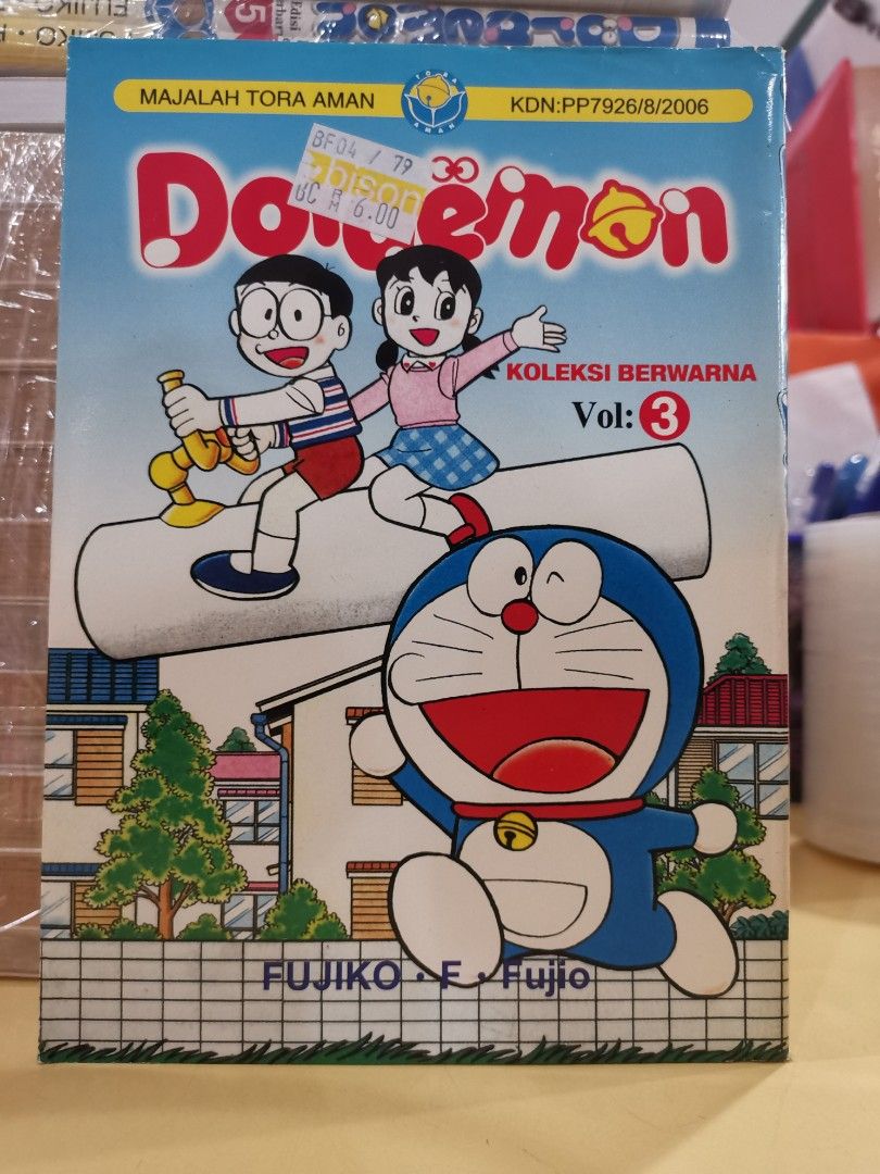 (MAL) Doraemon Koleksi Berwarna Vol.1 Vol.2 Vol.3 Vol.6, Hobbies & Toys, Books & Magazines ...