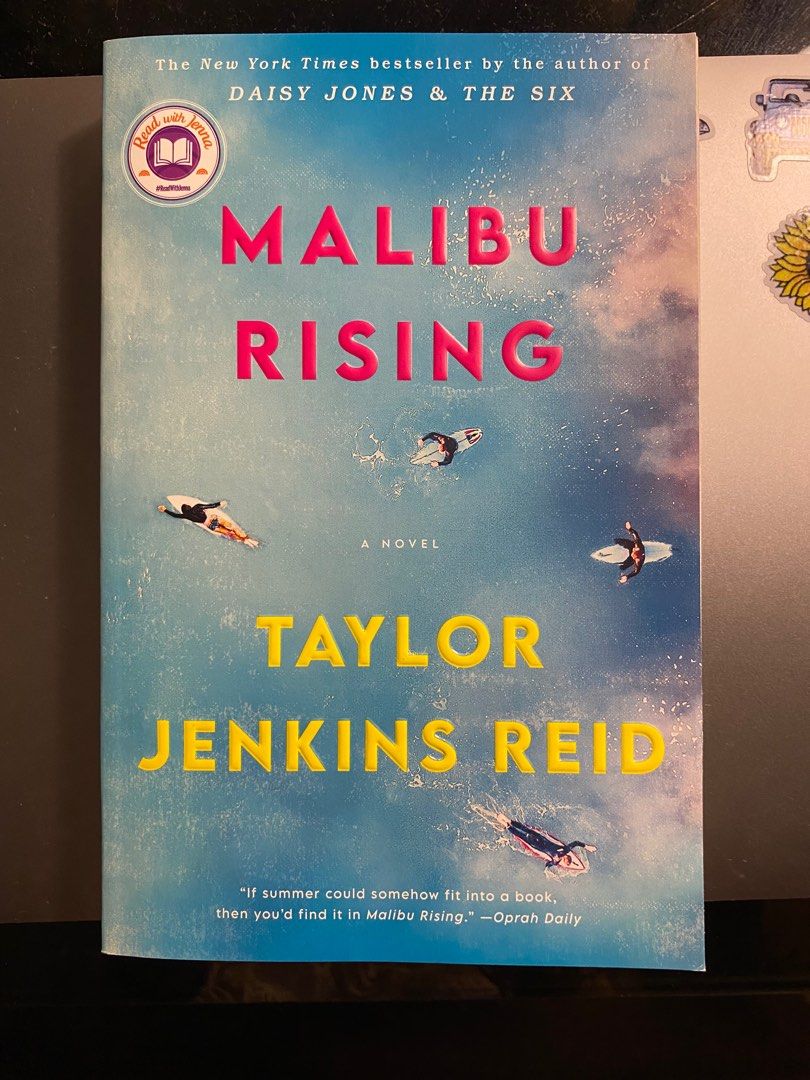 Malibu Rising by Taylor Jenkins Reid, Hobbies & Toys, Books & Magazines ...