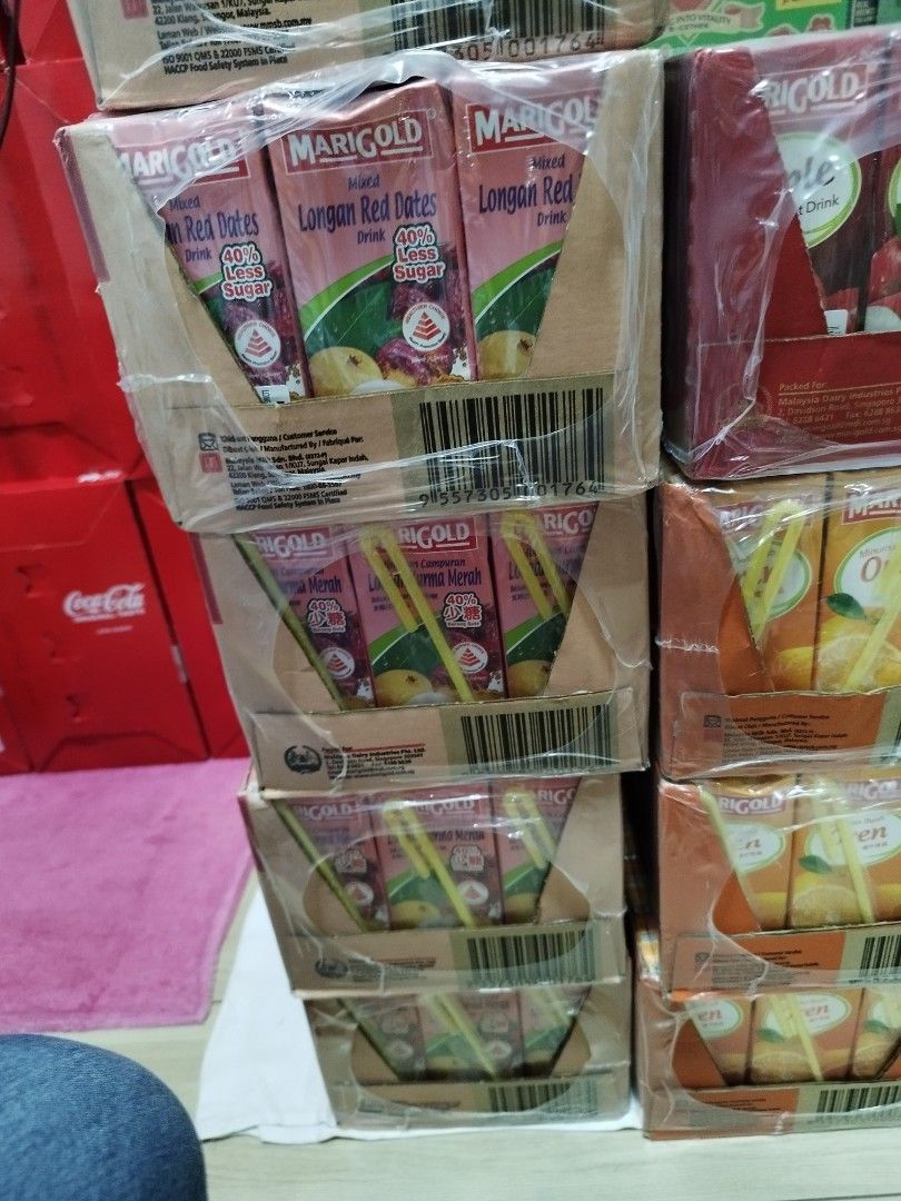 Marigold cartons packets drinks, Food & Drinks, Beverages on Carousell