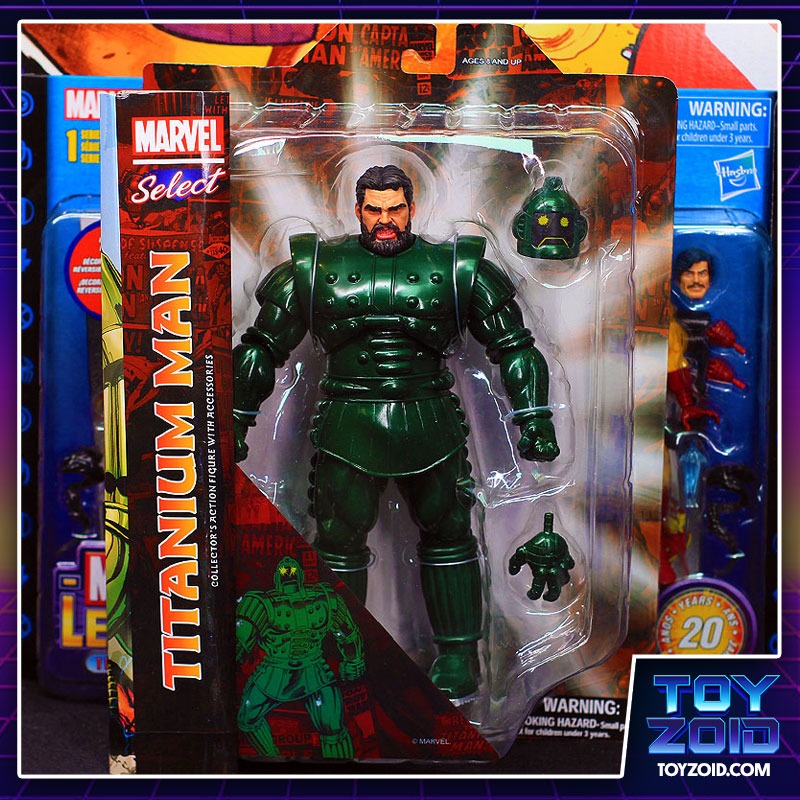 Marvel Select Legends Titanium Man Diamond Iron Man, Hobbies & Toys ...