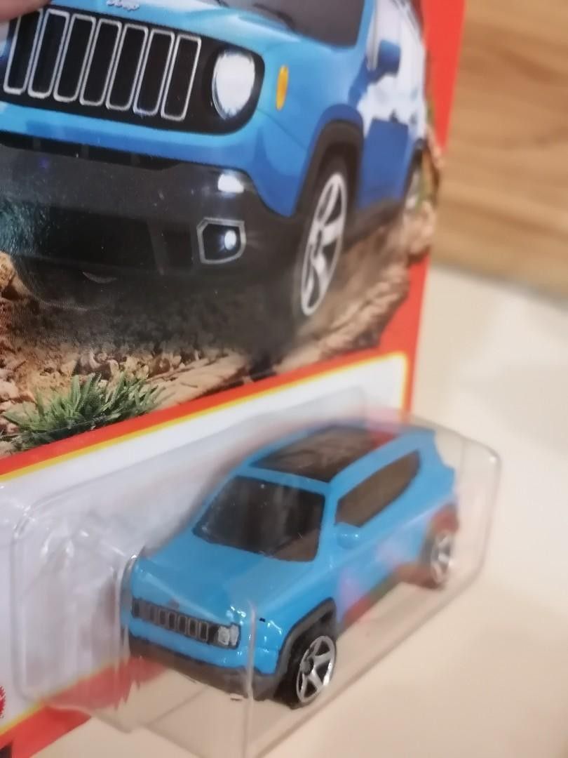 Matchbox 2022 MBX Off-Road '19 Jeep Renegade - Light Blue, Hobbies & Toys, Toys & Games on Carousell