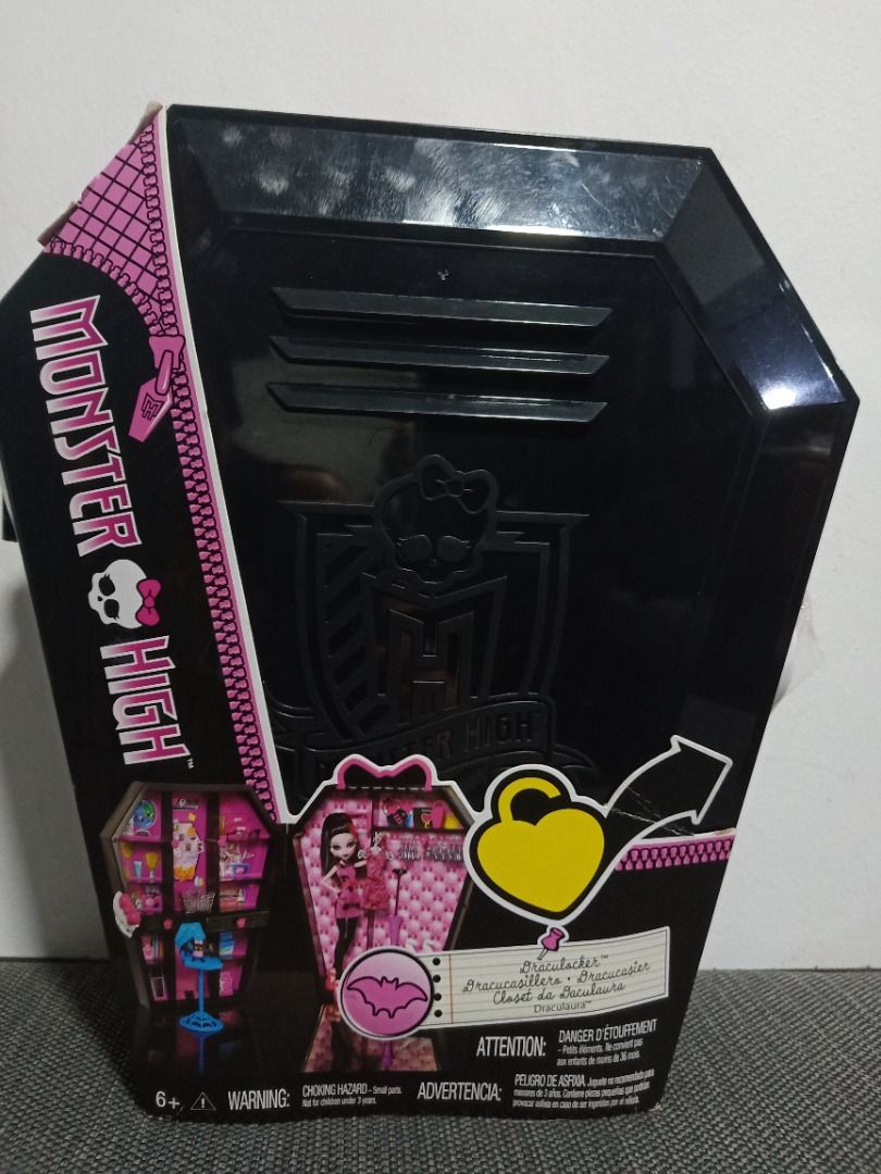 Mattel BGT61 Monster High Doll Mattel Draculocker (Draculaura) not ...