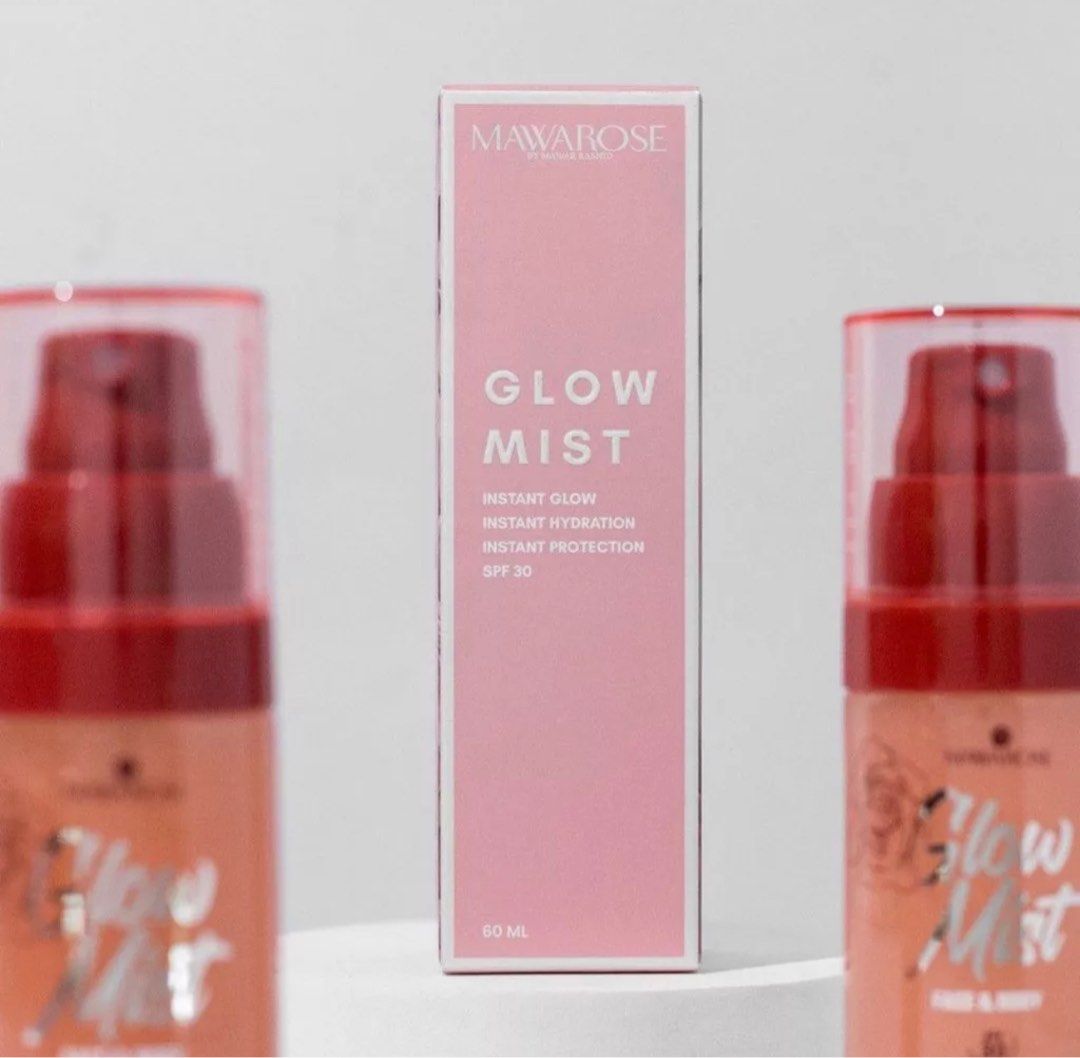 Mawarose glow mist, Beauty & Personal Care, Face, Face Care on Carousell