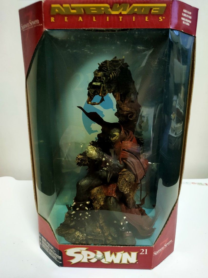 McFarlane Spawn Series 21 Deluxe Boxed Edition Spawn VII, Hobbies ...