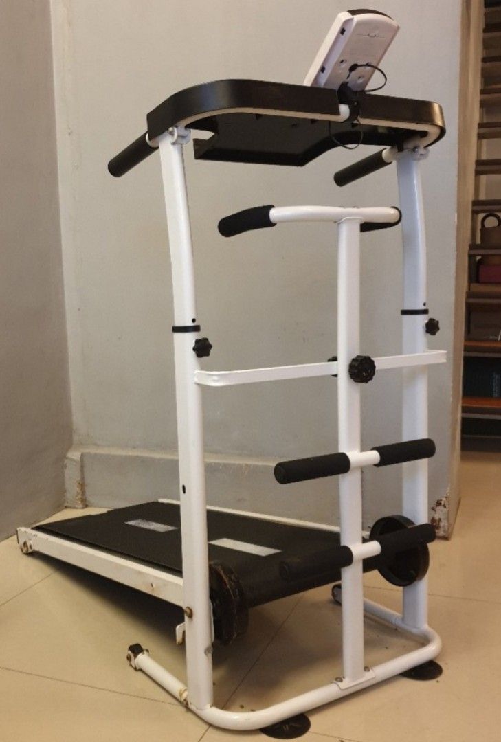 Folding mechanical treadmill, Sports Equipment, Exercise & Fitness, Cardio & Fitness Machines on ...