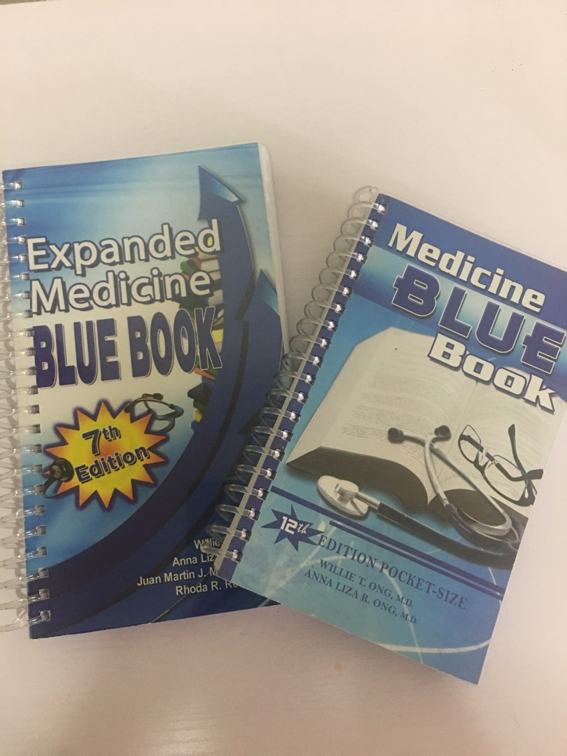 [Set] Medicine Blue Book on Carousell