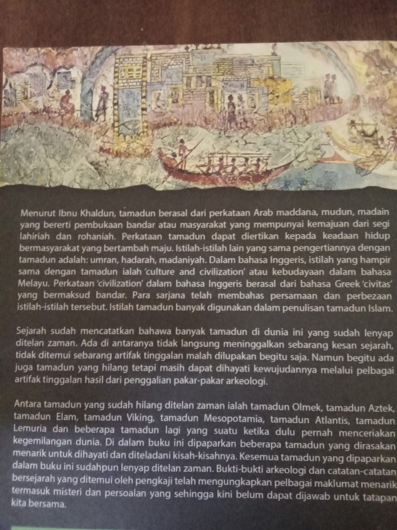 Membongkar Misteri Tamadun Dunia yang Hilang, Hobbies & Toys, Books ... Membongkar Misteri Tamadun Dunia yang Hilang, Hobbies & Toys, Books ...