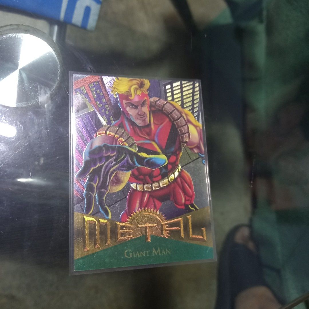 Metal Marvel Card on Carousell