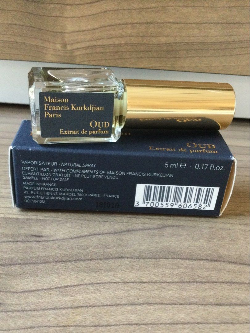 MFK Oud Extrait de Parfum Miniature, Beauty & Personal Care, Fragrance ...