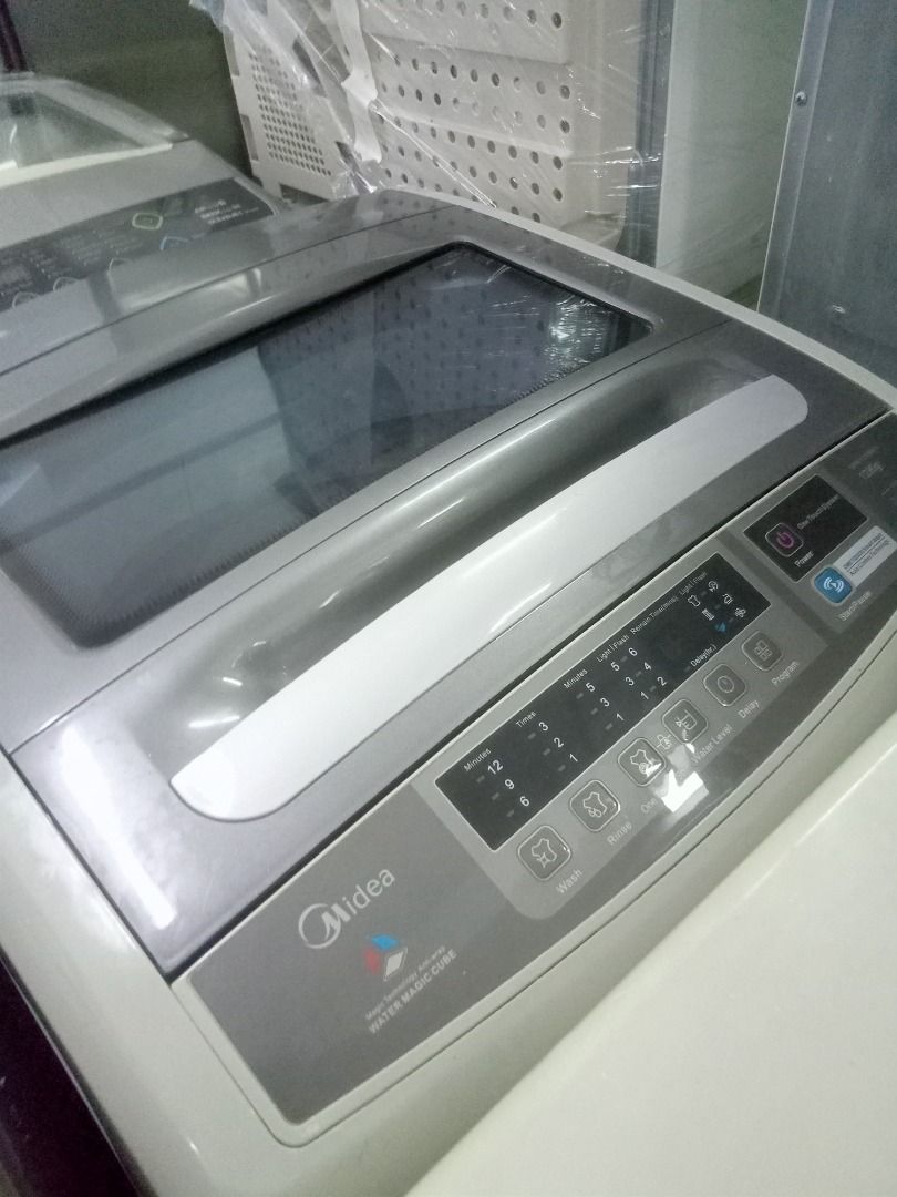 MIDEA12 KG WASHING MACHINE, TV & Home Appliances, Kitchen Appliances ...