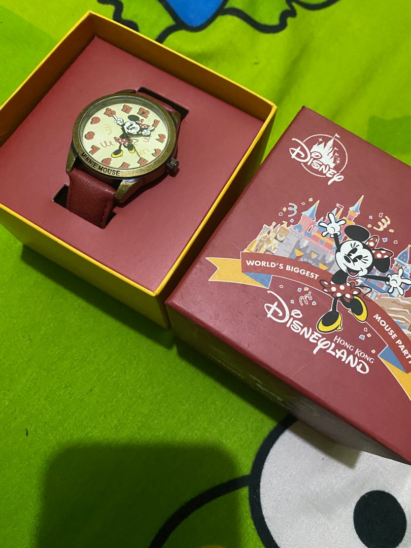 Mini Mouse Watch Womens Fashion Watches And Accessories Watches On Carousell