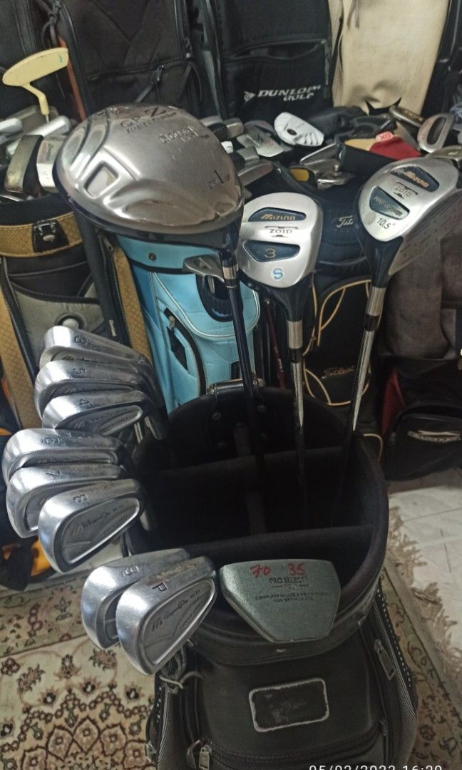 Mizuno full set, Sports Equipment, Sports & Games, Golf on Carousell