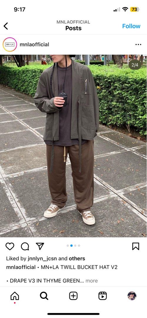 MNLA Kimono Drape Streetwear, Men's Fashion, Coats, Jackets and ...