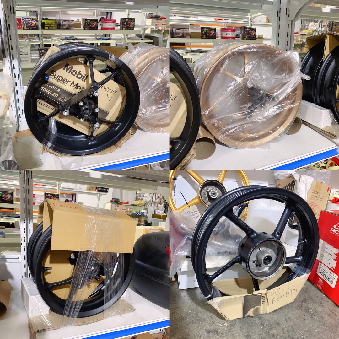 Motorcycle 2nd hand rims, Motorcycles, Motorcycle Accessories on Carousell