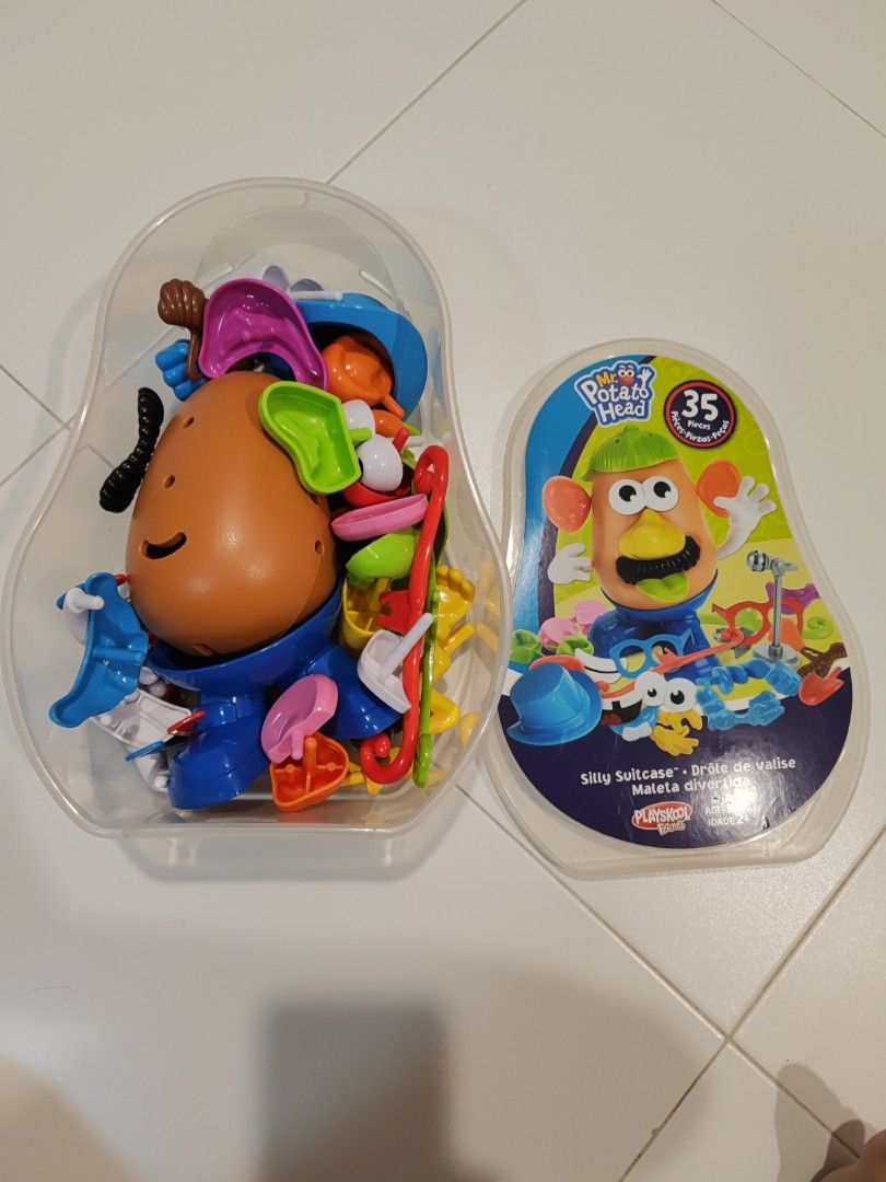 Mr Potato head Silly suitcase (35 pieces), Hobbies & Toys, Toys & Games ...