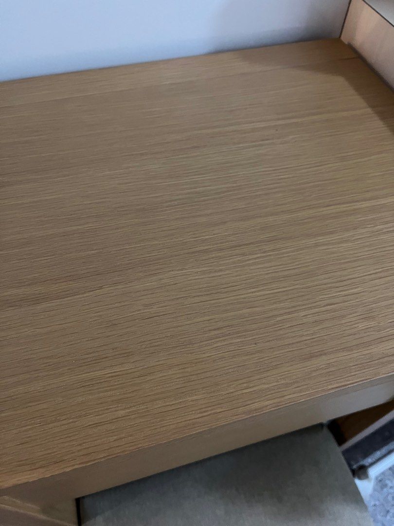 Muji Dresser Table in Oak, Furniture & Home Living, Furniture, Tables ...