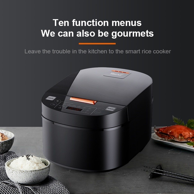 Multifunction Electric Rice Cooker 5L Smart LCD Nonstick Pot 900W 8010AC, TV & Home Appliances ...