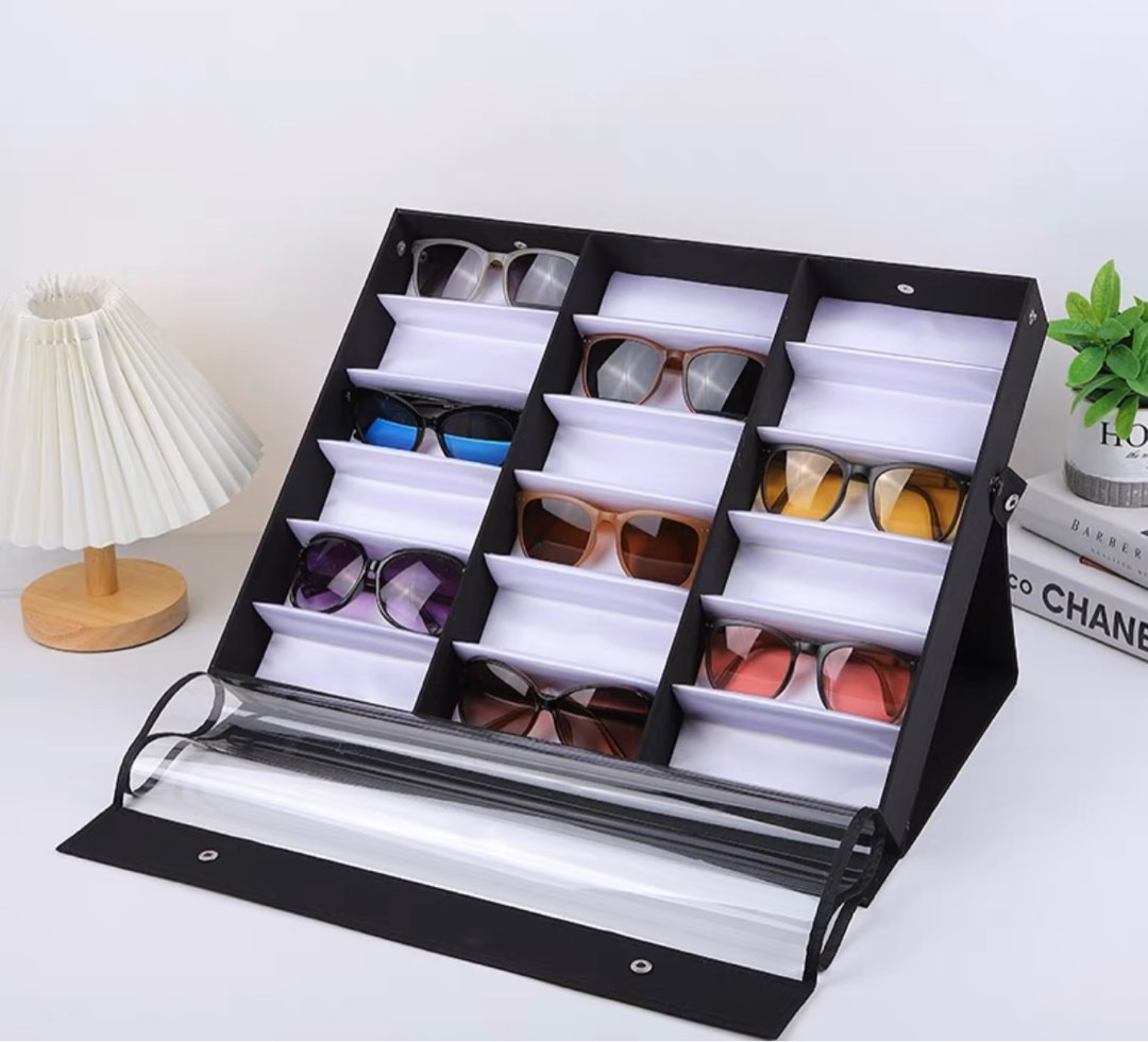 Multi-grid Glasses storage boxes, Furniture & Home Living, Home ...