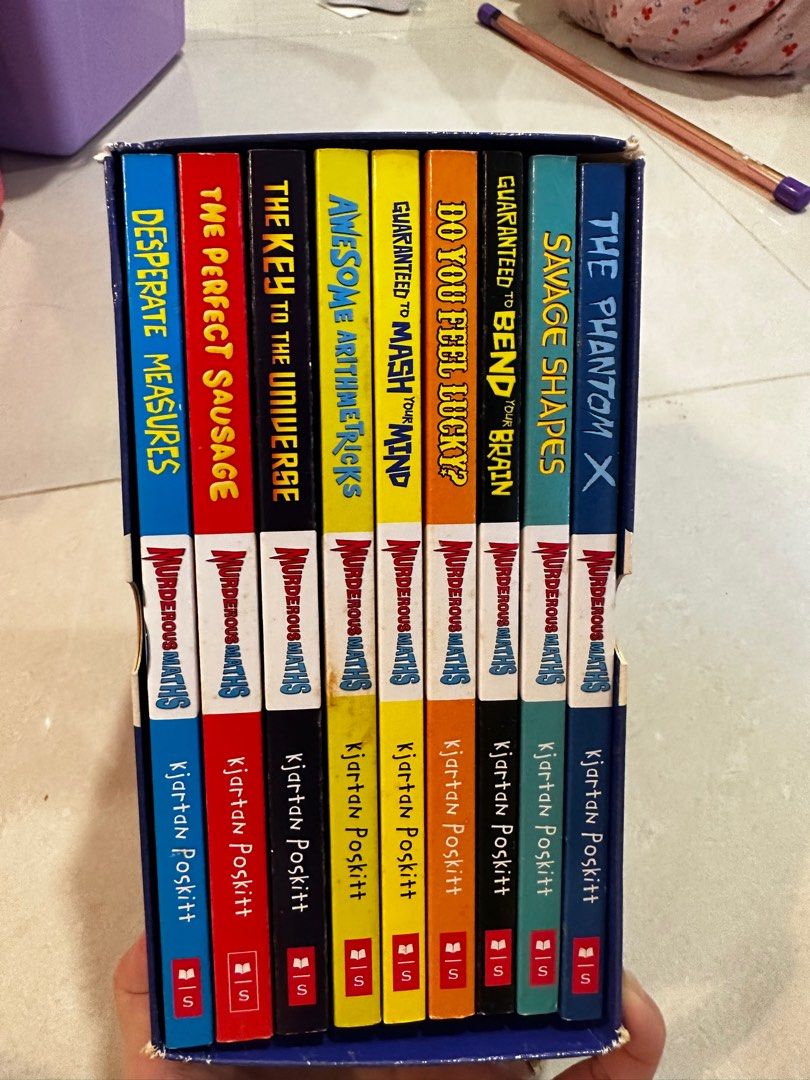 Murderous maths set, Hobbies & Toys, Books & Magazines, Children's ...