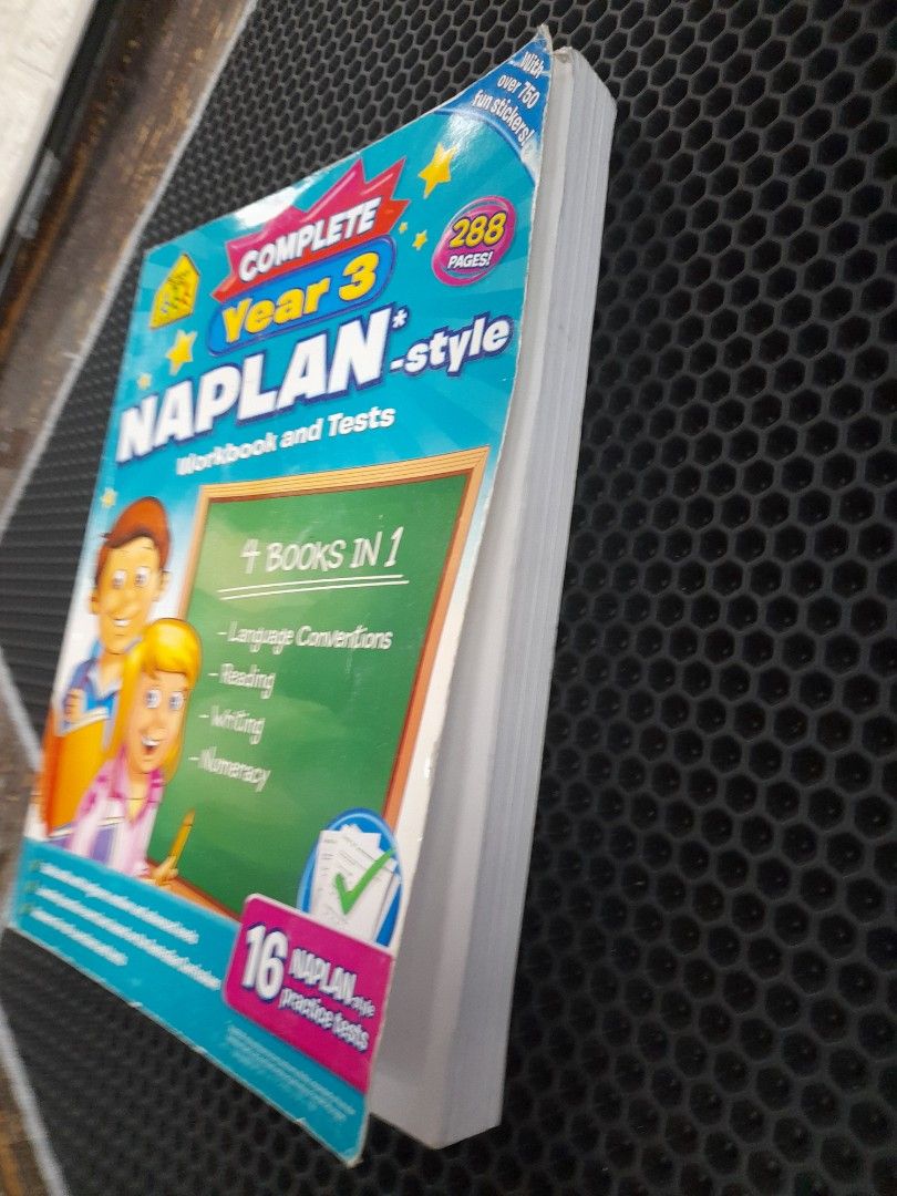 Naplan Workbook and Test yr 3, Hobbies & Toys, Books & Magazines ...