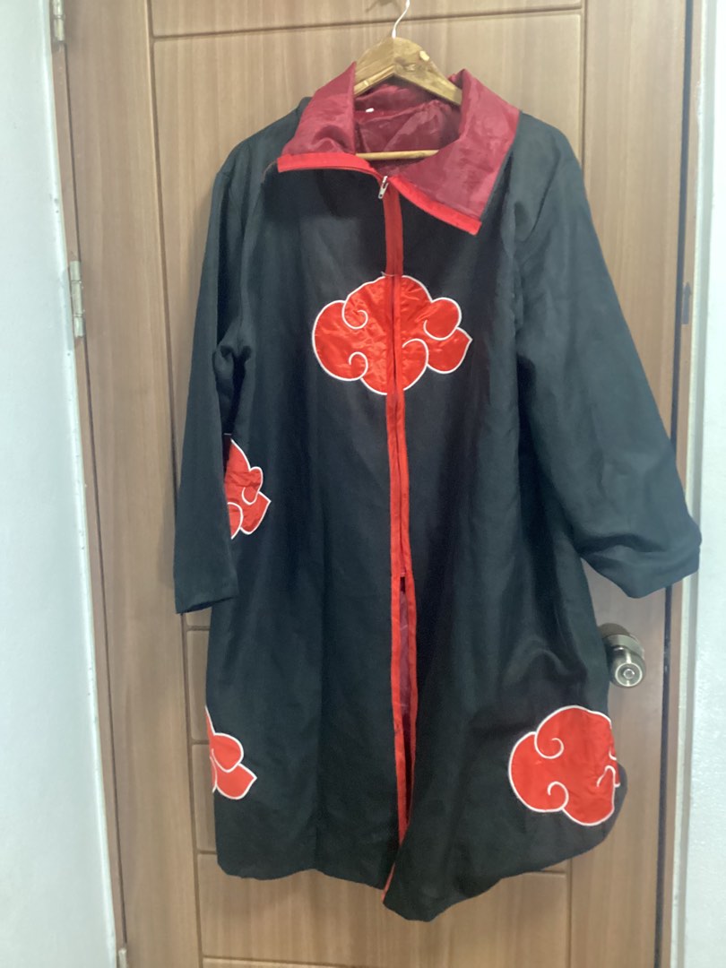 Naruto Akatsuki Cloak, Men's Fashion, Coats, Jackets and Outerwear on ...