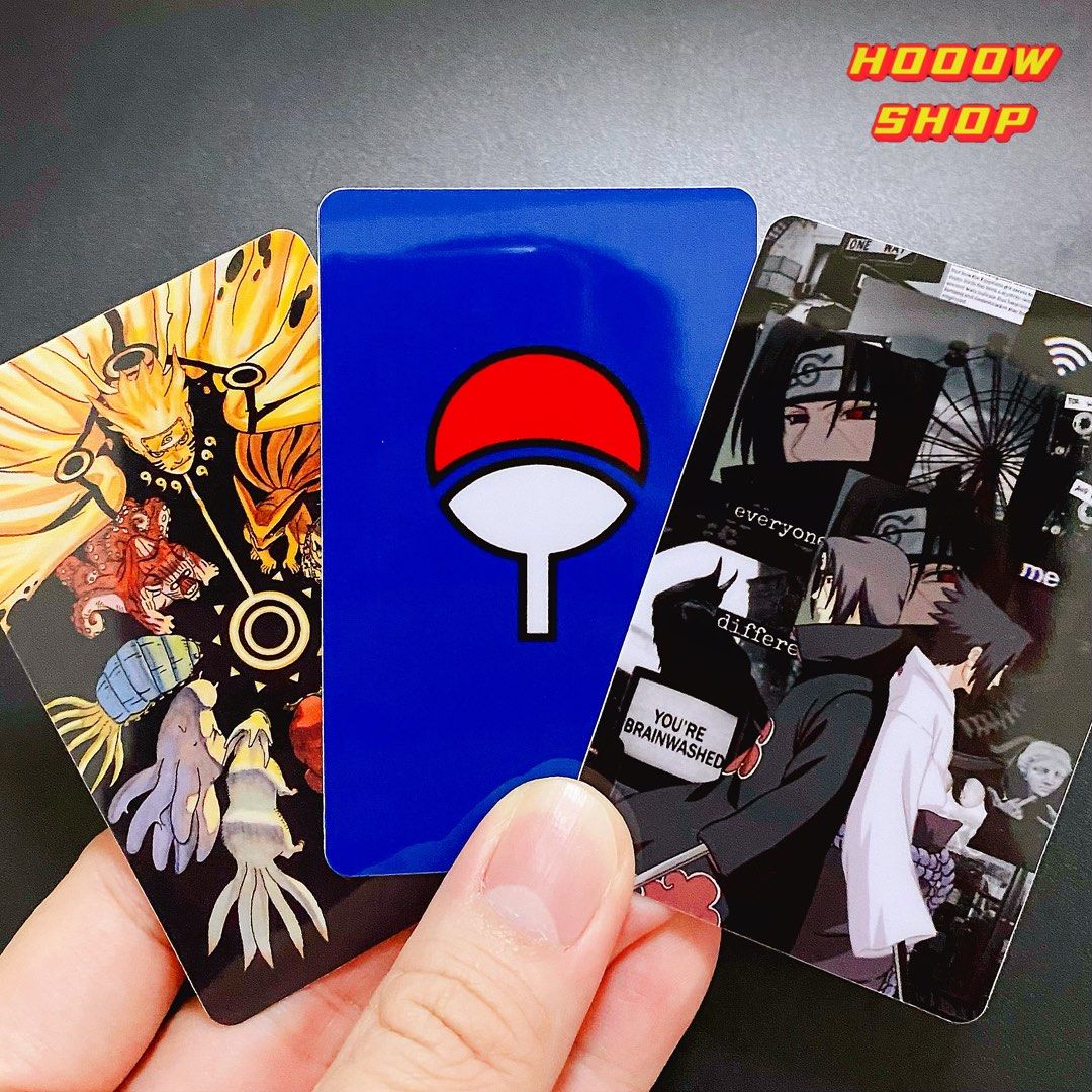 NARUTO EZLINK CARD STICKERS / NARUTO X BORUTO STICKERS CUSTOMISE ...