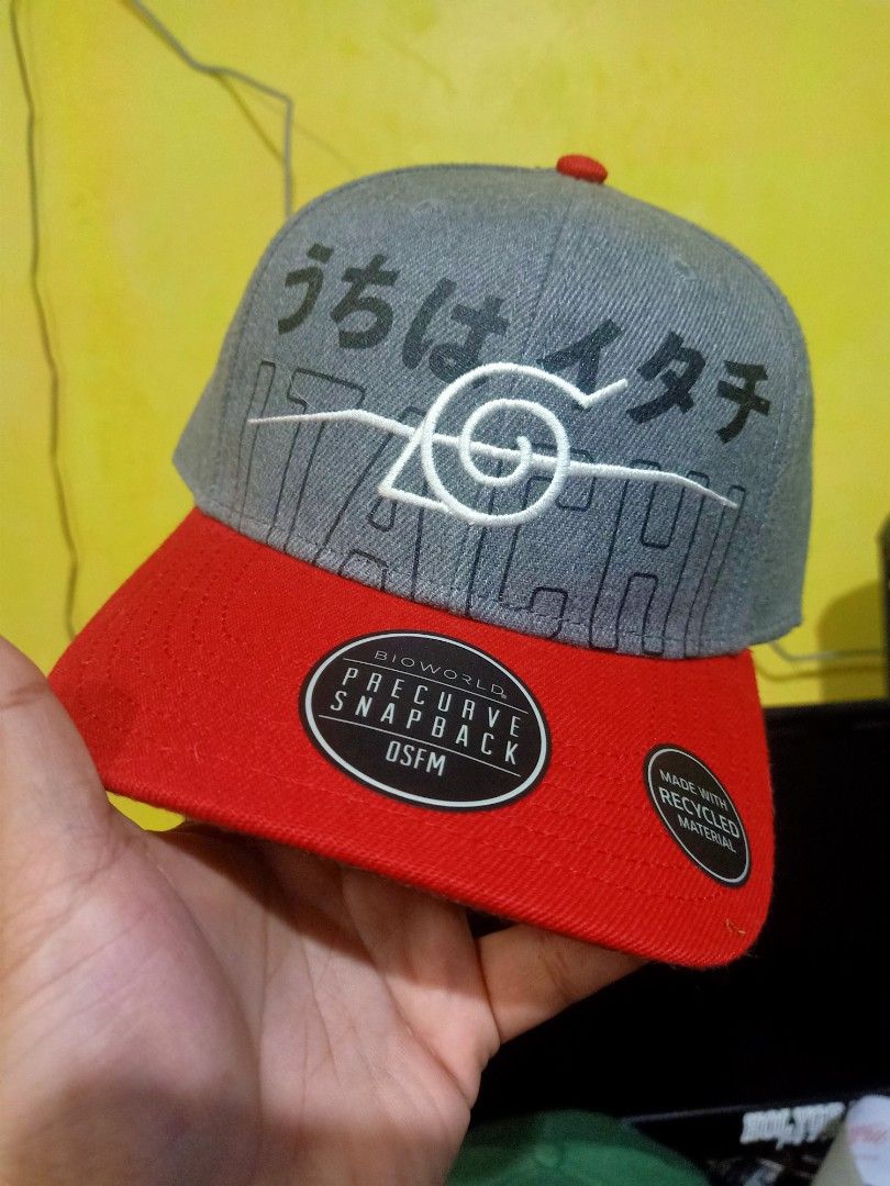 Naruto Itachi cap, Men's Fashion, Watches & Accessories, Caps & Hats on Carousell