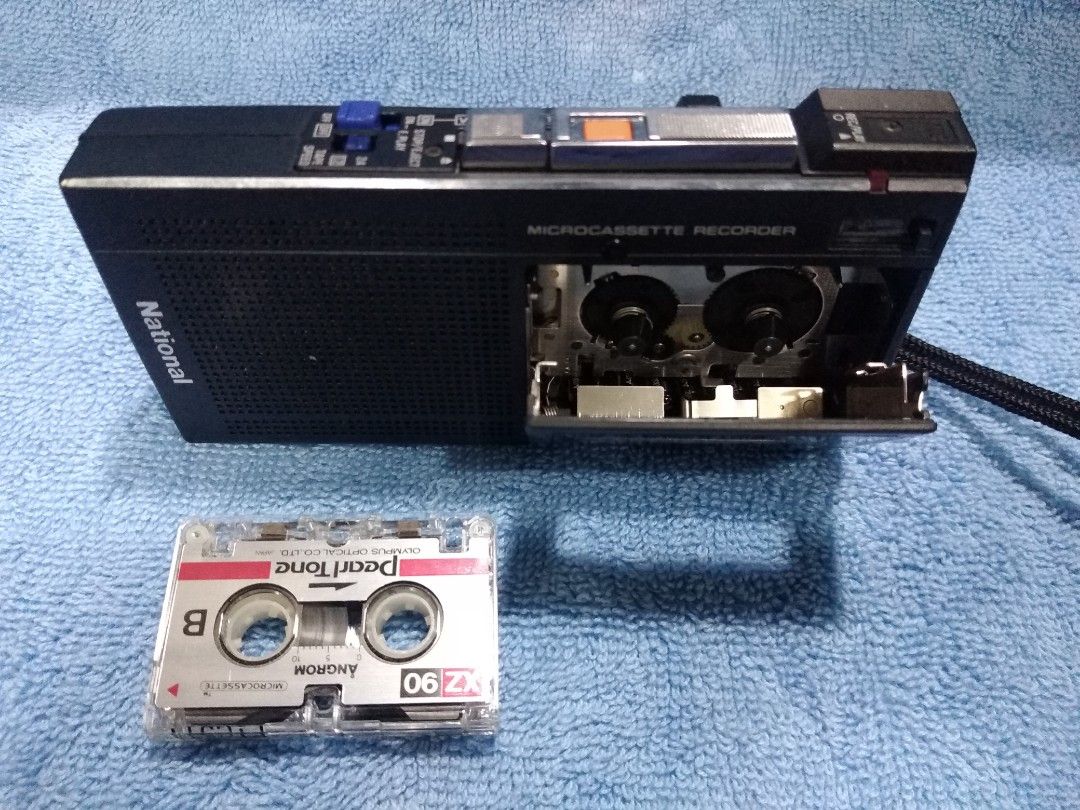 National Micro Cassette Recorder RN-Z15, Audio, Portable Music Players ...