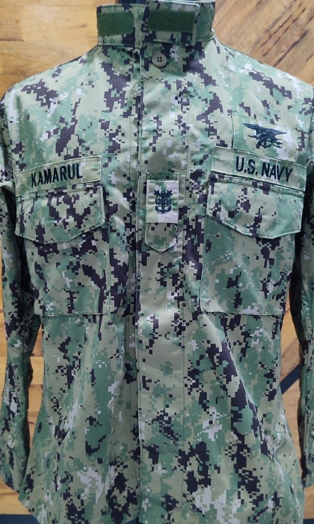 Navy Working Uniform (NWU), Type III (AOR 2), Men's Fashion, Coats, Jackets and Outerwear on ...