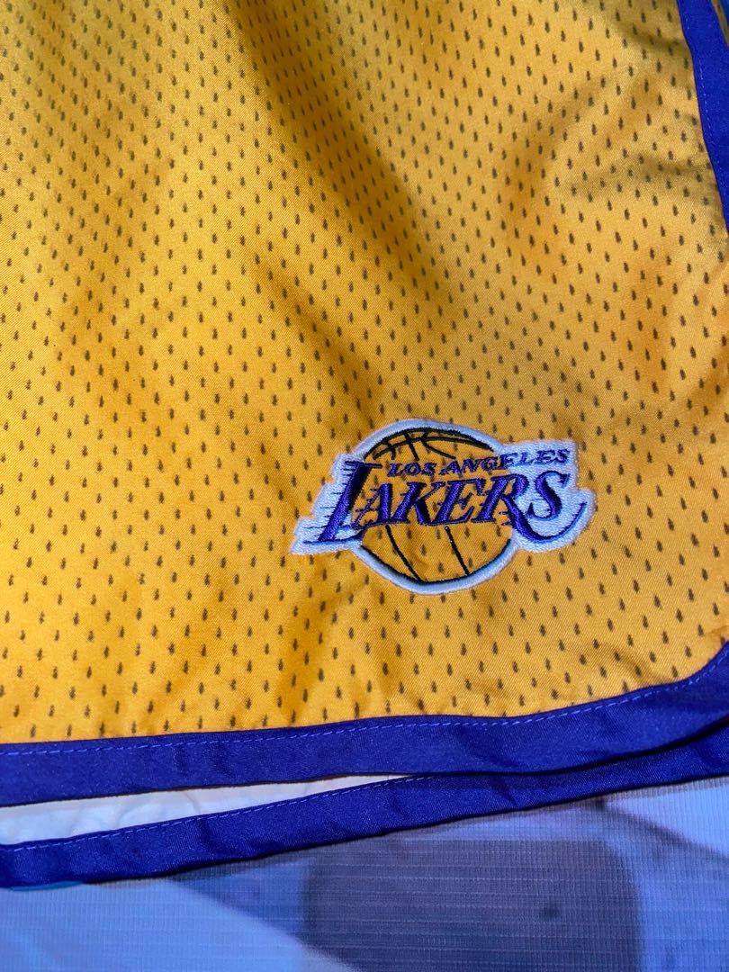NBA LOS ANGELES LAKERS BSHORT, Men's Fashion, Bottoms, Swim Trunks ...