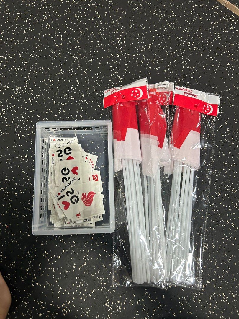 NDP SET ( tattoos and flags), Everything Else on Carousell