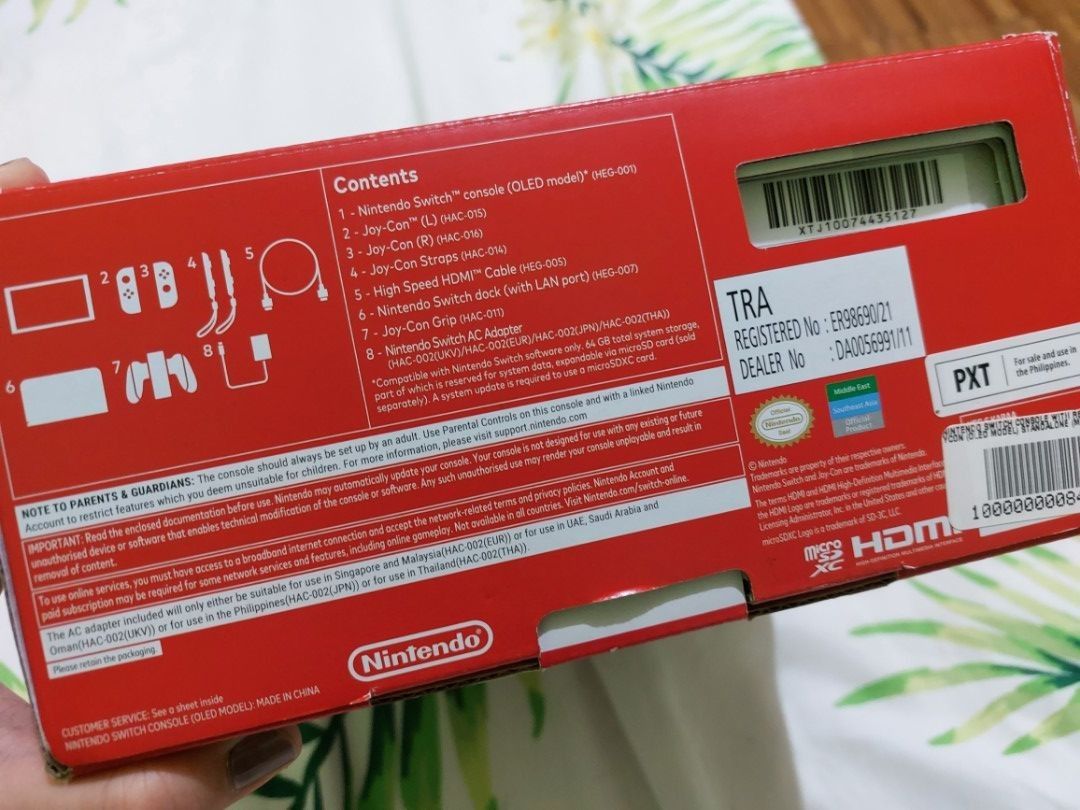 Nintendo Switch V3 OLED, Video Gaming, Video Game Consoles, Nintendo on ...