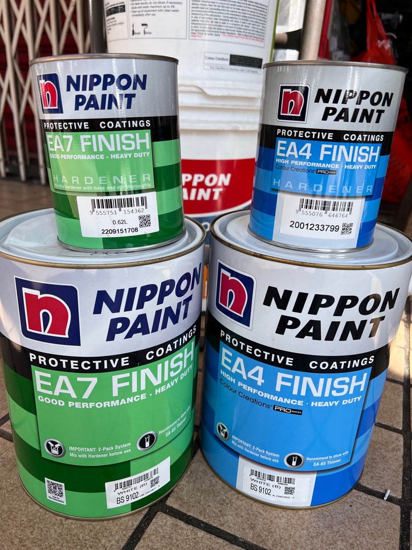 Nippon Epoxy Floor Paint 5L, Furniture & Home Living, Home Improvement ...