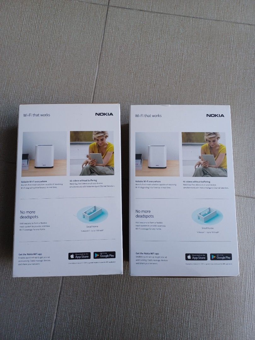 NOKIA Wifi Beacon 1 Router 2 Nos, Mobile Phones & Gadgets, Other ...