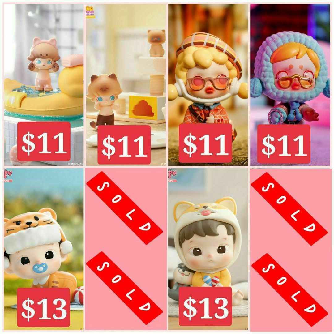(GROUP B ITEMS) WTS: Popmart Dimoo Dating Jurassic Cat Paradise ...
