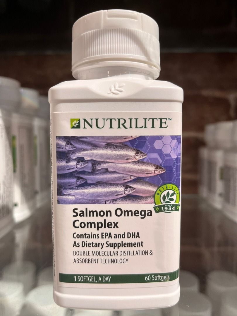 Nutrilite Salmon Omega Complex, Health & Nutrition, Health Supplements, Vitamins & Supplements ...
