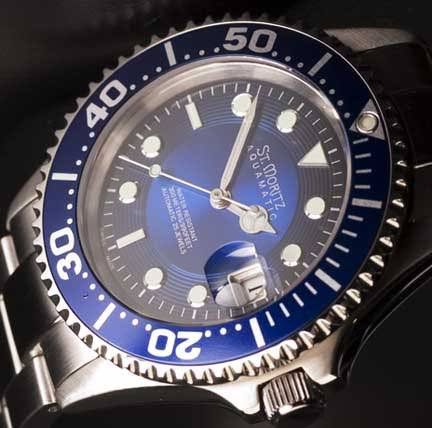 SALE RARE St Moritz Aquamatic II Submariner by Momentum not Rolex Seiko ...