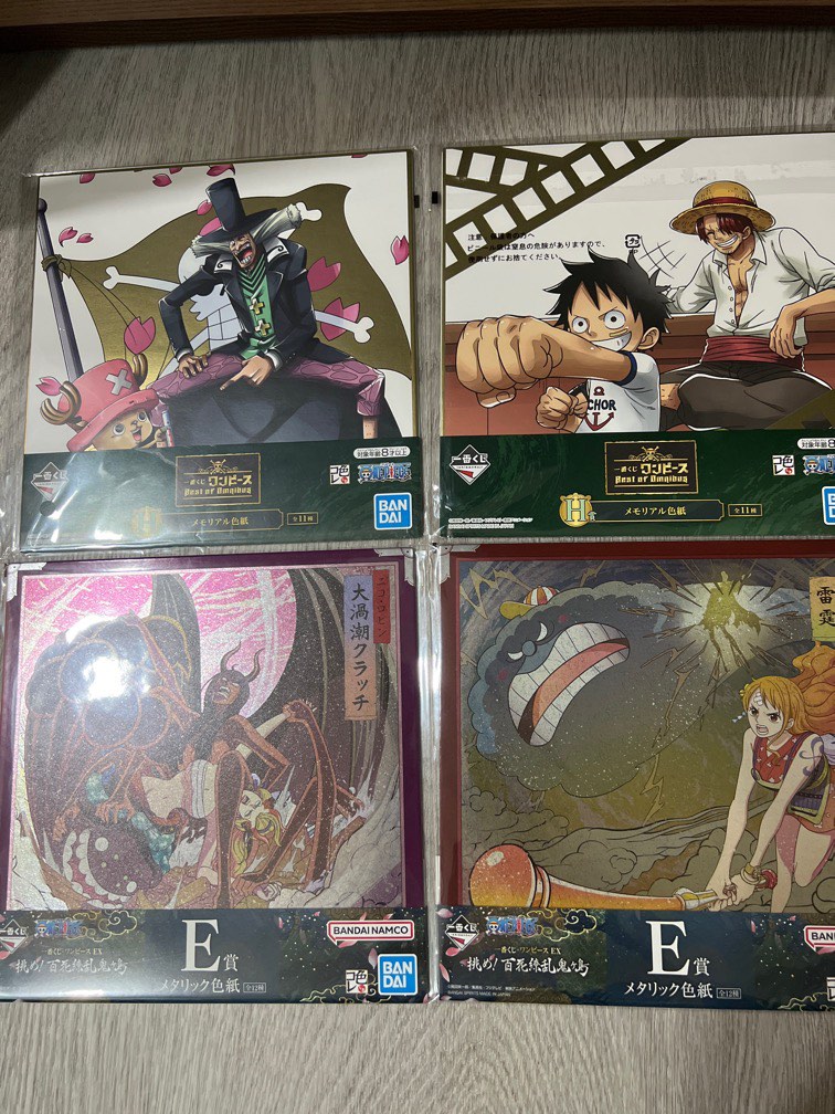 One Piece Kuji Draw- Art Board, Hobbies & Toys, Memorabilia ...