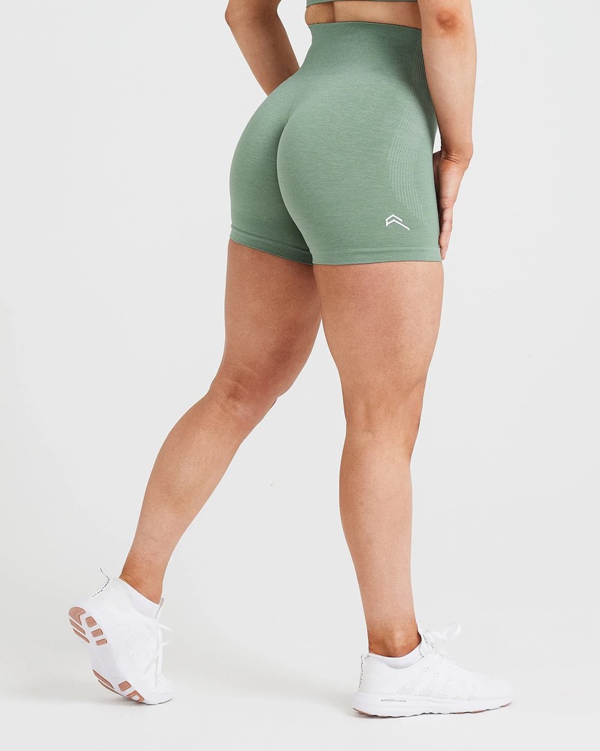 oneractive seamless shorts - sage , Women's Fashion, Activewear on ...
