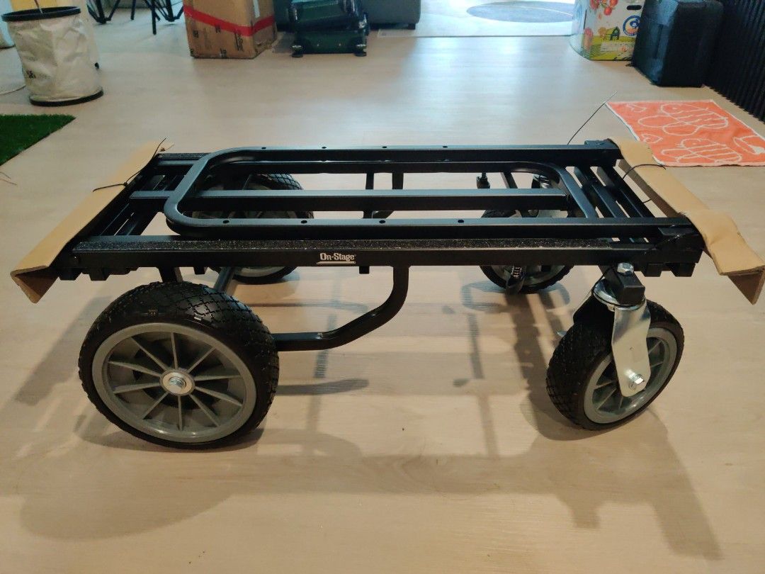 On-Stage UTC5500 All-Terrain Large Utility Cart/Trolley Onstage ...