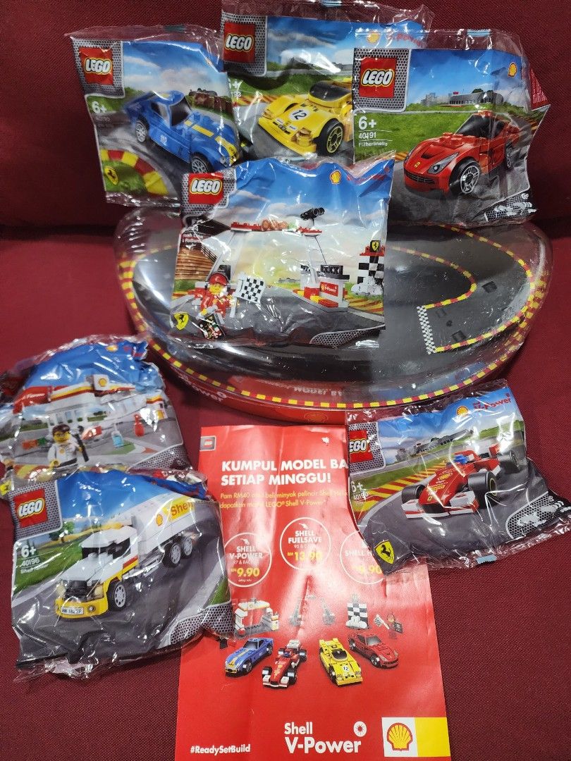 ORIGINAL LEGO Limited Edition Ferrari Set by Shell V-Power, Hobbies ...