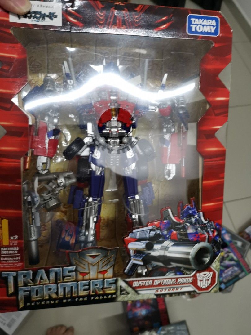 Original Transformers buster Optimus prime revenge of the fallen ...