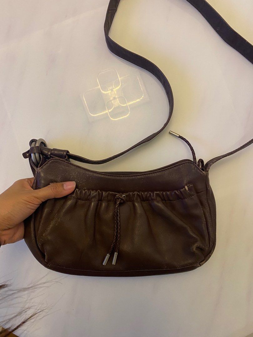 Original TULA ENGLAND GENUINE LEATHER SLING BAG, Women's Fashion, Bags ...