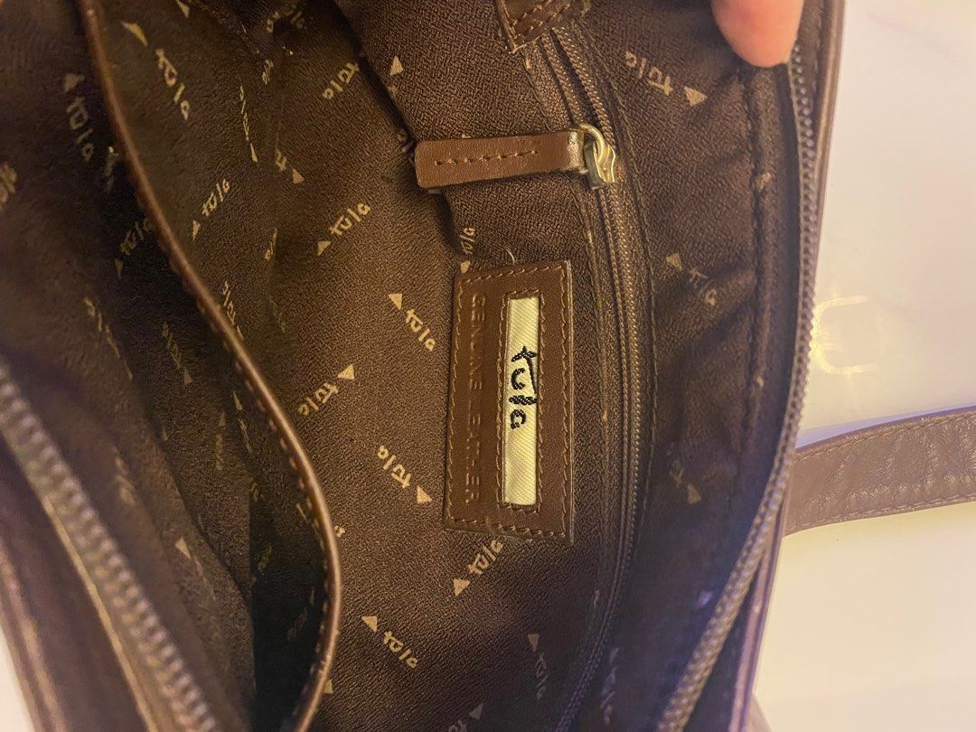 Original TULA ENGLAND GENUINE LEATHER SLING BAG, Women's Fashion, Bags ...